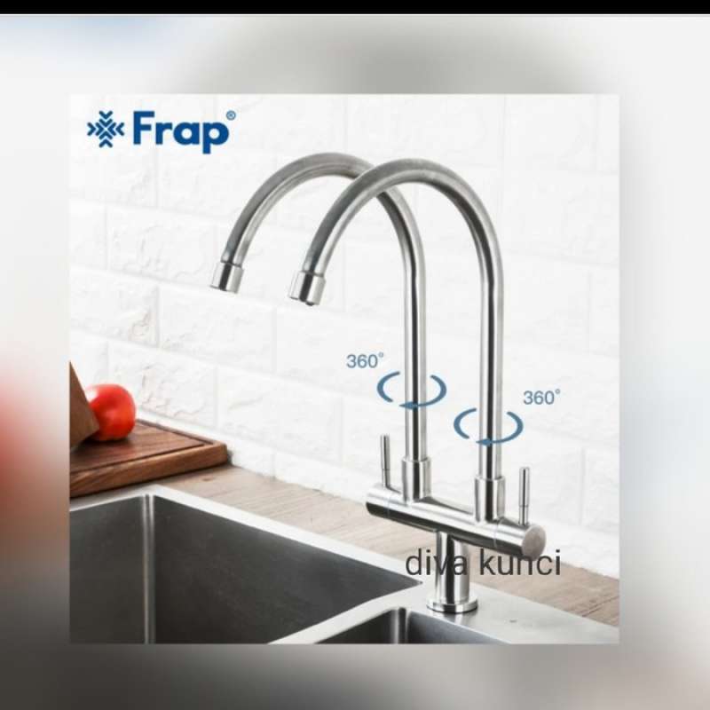 Promo Kran Angsa Cuci Piring Dua Pipa / Kran Bcp 2 Pipa Diskon 23% Di ...