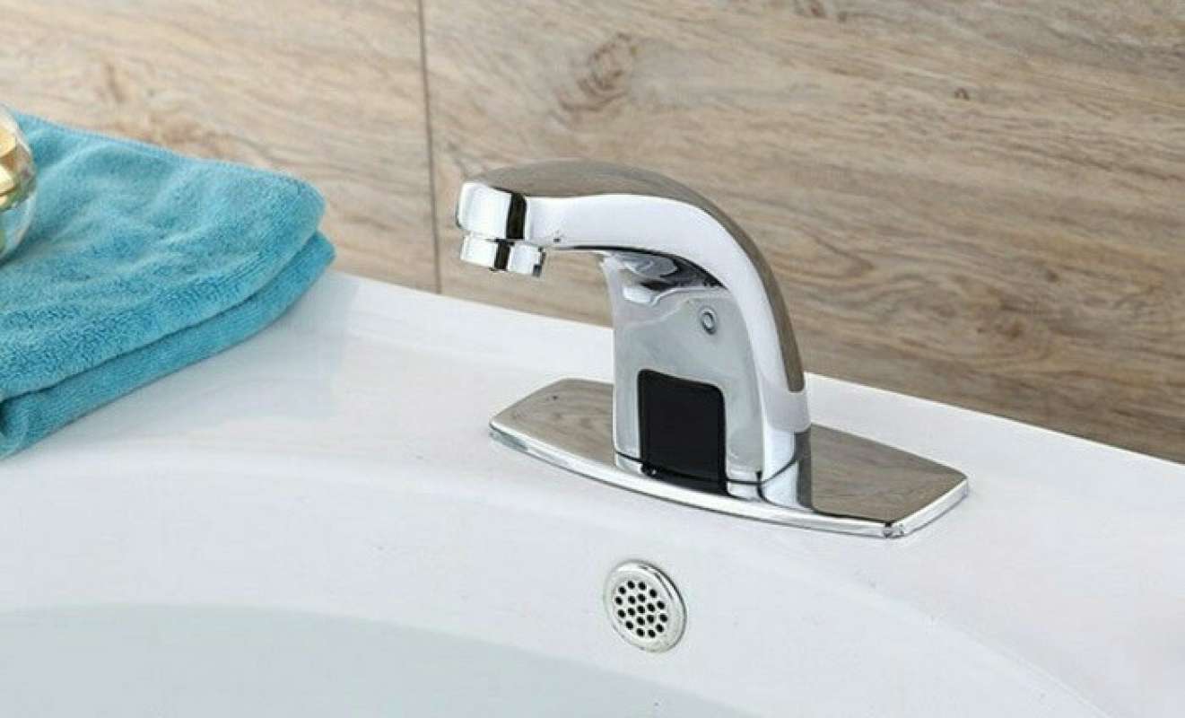 Promo Kran Wastafel Sensor Kran Otomatis Sensor Model Toto Diskon 23