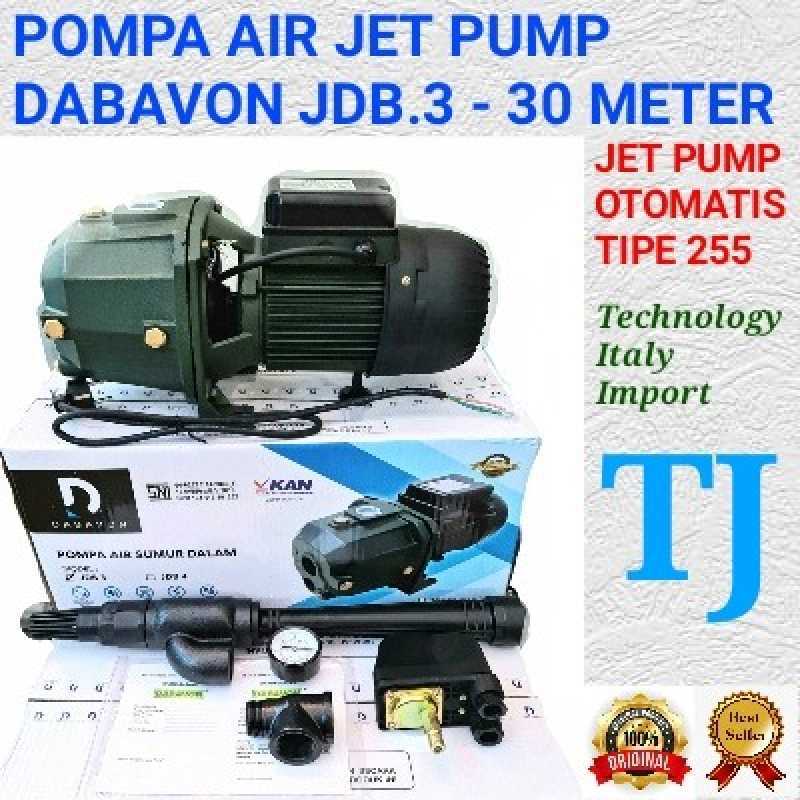 Promo Pompa Air Listrik Otomatis Jet Pump Tipe 255 - 1 Set Diskon 23% ...