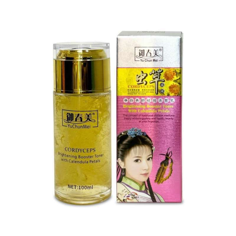 Jual Yu Chun Mei Cordyceps Brightening Toner With Calendula Petals ...