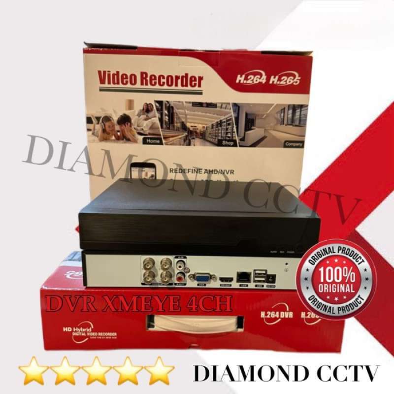 Promo Dvr Cctv 4 Ch 6 In 1 Mesin Kamera Bisa Semua Jenis Kamera Diskon 23% Di Seller Tuplens ...