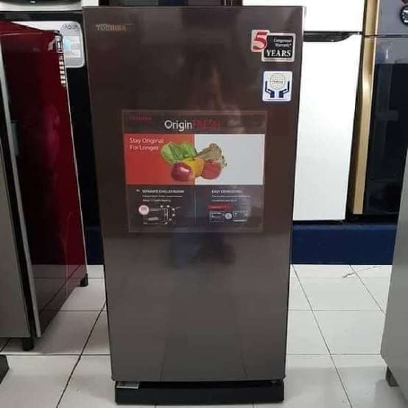 Promo Kulkas 1 Pintu Toshiba Gr-rd196cc 151 L Garansi 5 Thn Low Watt Grrd196 Diskon 23% Di ...