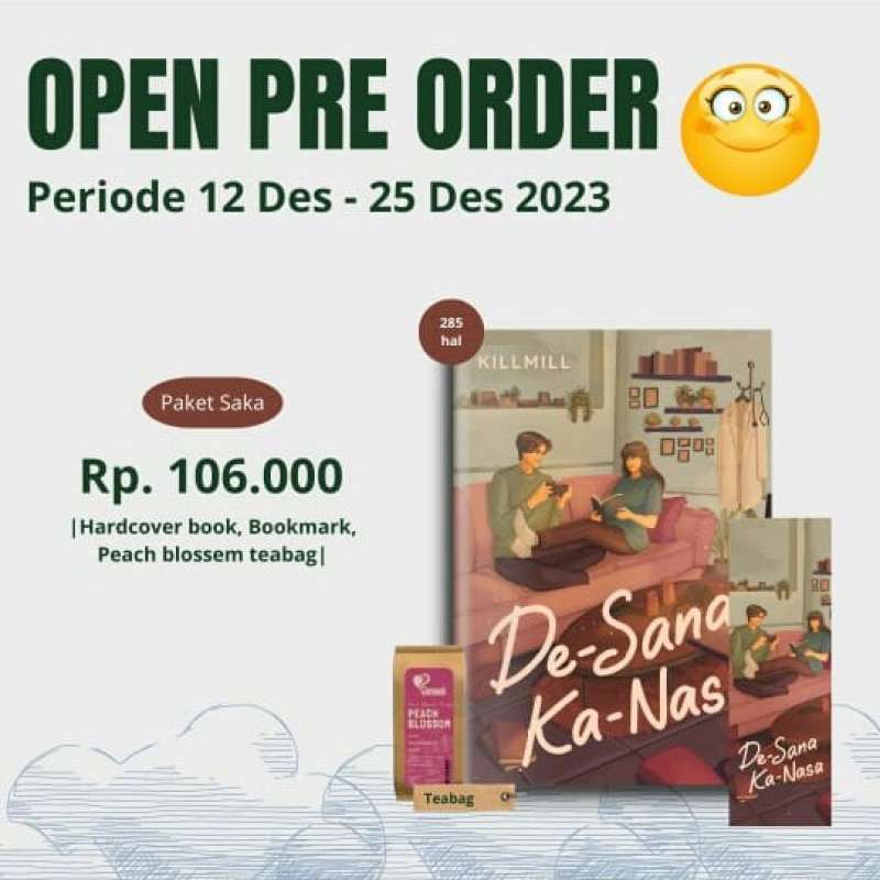 Promo De Sana Ka Nasa Novel Killmill Diskon 23% Di Seller Emerald Store - Petojo Utara, Kota ...