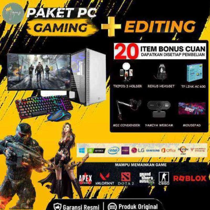 Jual Janji 77 Ascendant Iron Pc | Ryzen 5 4500 | Gtx 1650 4gb | 16gb ...