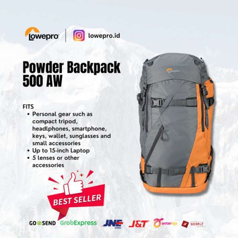 Promo Powder Backpack 500 Aw (55l Capacity, Mountain, Adventure) Diskon ...