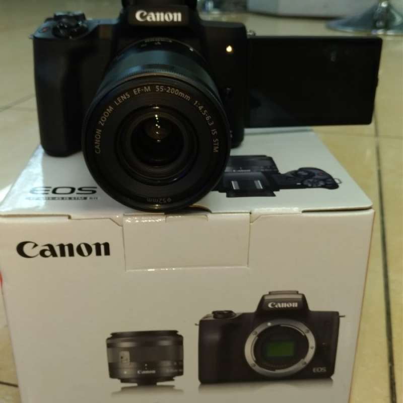 Promo Eos M50 Body Only +lensa Ef-m 55-250mm Is Stm F/4.5-6.3 Diskon 23 ...