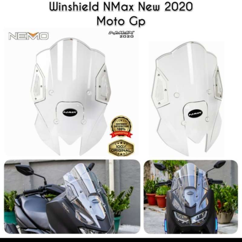 Promo Windshield Nemo Yamaha Nmax 155 New Model Moto Gp - Winsil Nmax ...