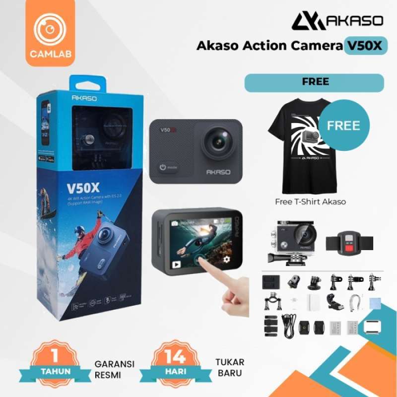 Jual Akaso V50x 4k 30fps Action Camera Original - P Standard Di Seller ...