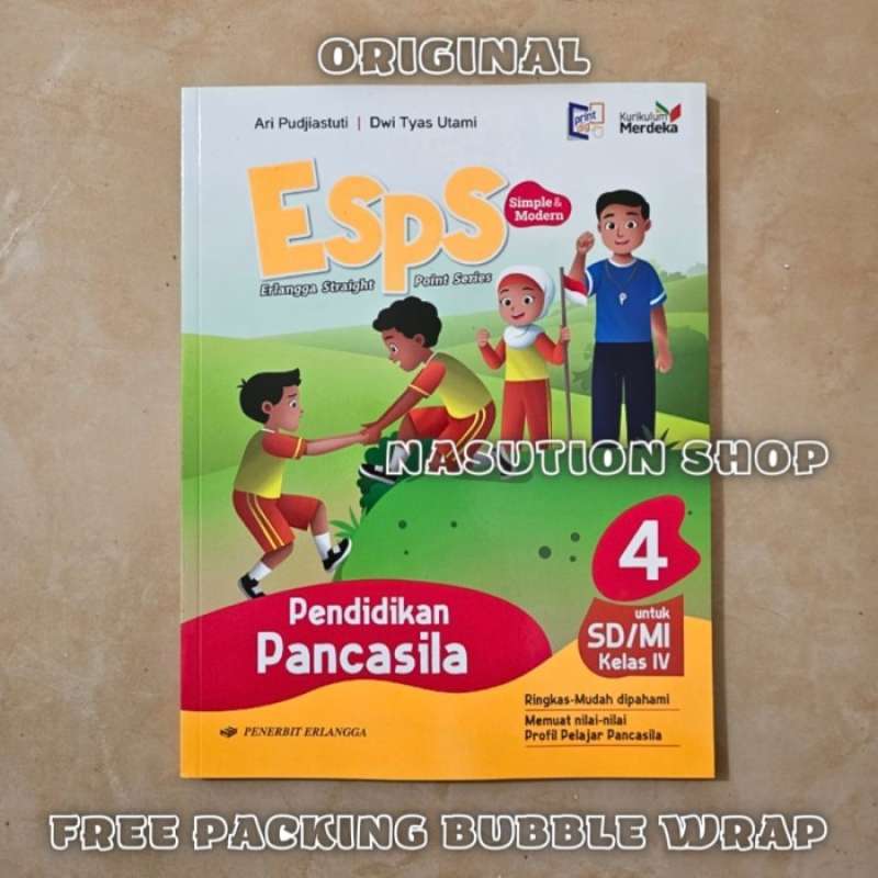 Jual Buku Esps Pendidikan Pancasila Kelas 4 Sd/mi Erlangga Kur Merdeka Km Di Seller Winter ...
