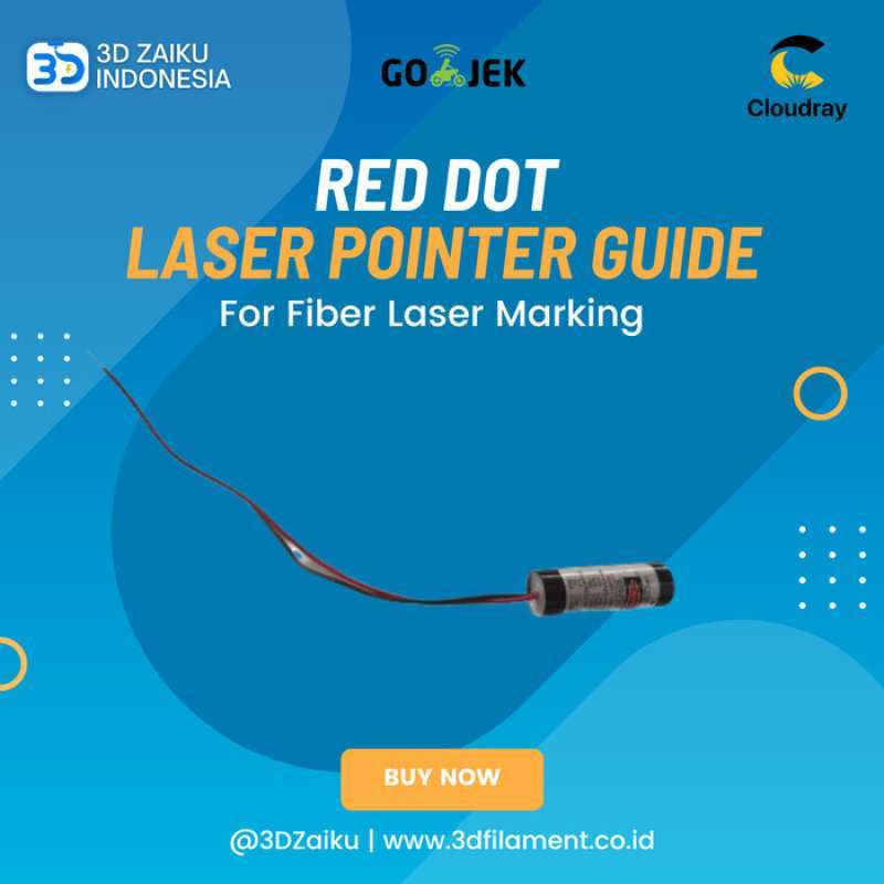 Promo Zklabs Fiber Marking Red Dot Laser Pointer Guide Diskon 23% Di ...