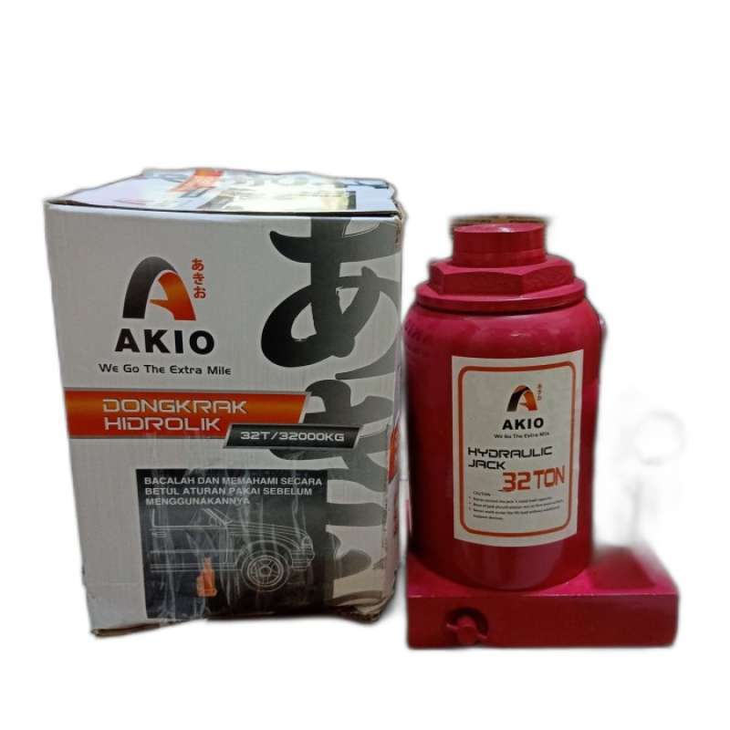 Promo Akio Dongkrak Botol/hydraulic/hidrolik Jack Botol 32 Ton/32ton ...