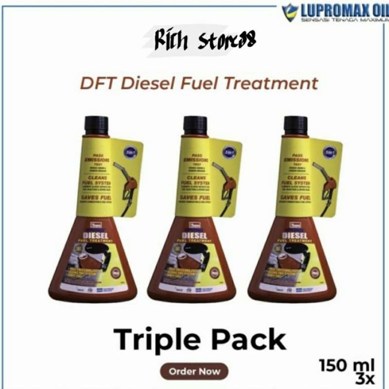 Promo Lu Dft Diesel Fuel Treatment 150 Ml Paket Triple Pack Diskon 23% Di Seller Busabusi Store ...