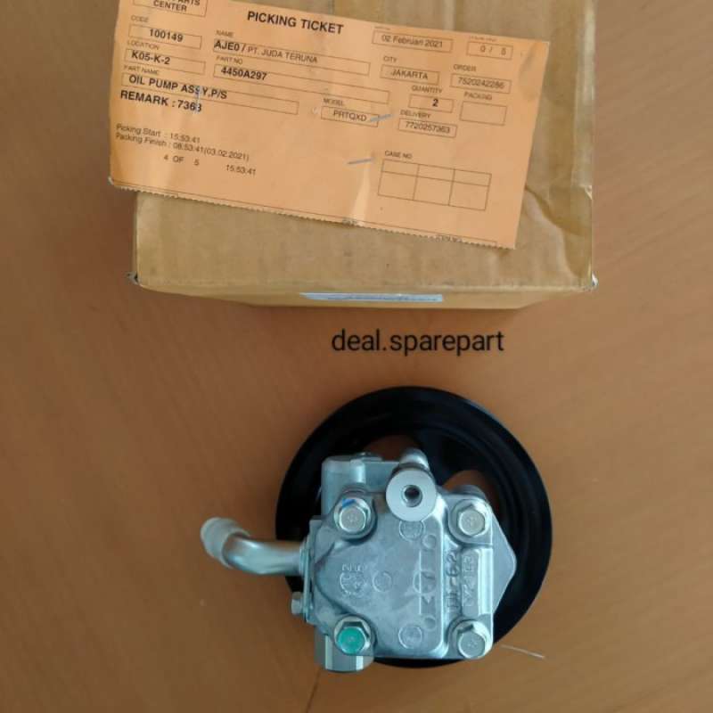 Promo Pompa Oli Mitsubishi Pajero / Oil Pump Power Steering 4450a297 ...