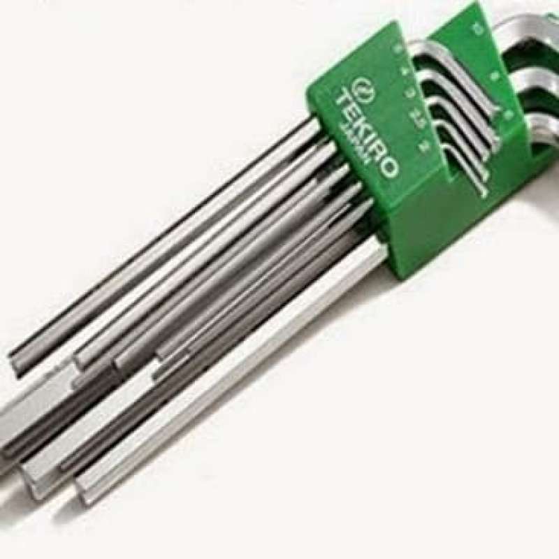 Promo Kunci L Set 8 Pcs Panjang 5/64-3/8 Inch Tekiro / Hex Key Long Set ...