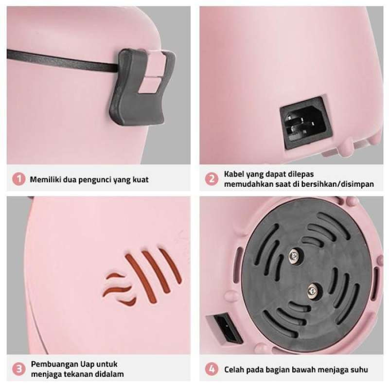 Jual Gm Bear Rice Cooker/panci Listrik 2in1 Serbaguna P0437 - Electric Cook Di Seller Juals ...