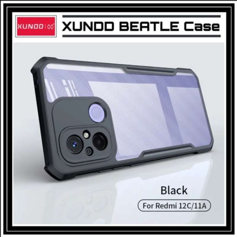 Promo Xiaomi Redmi 12c Case Xundd Beatle Original Hard Soft Cover ...