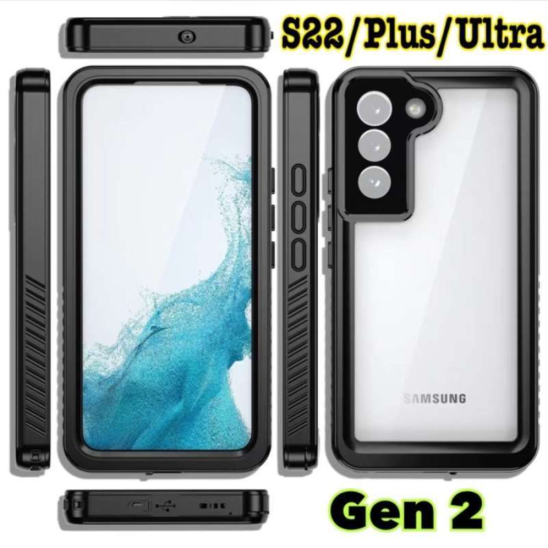 Promo Case Waterproof Samsung S22 Ultra Plus Gen 2 Under Water 360 Protect Diskon 23% Di Seller ...