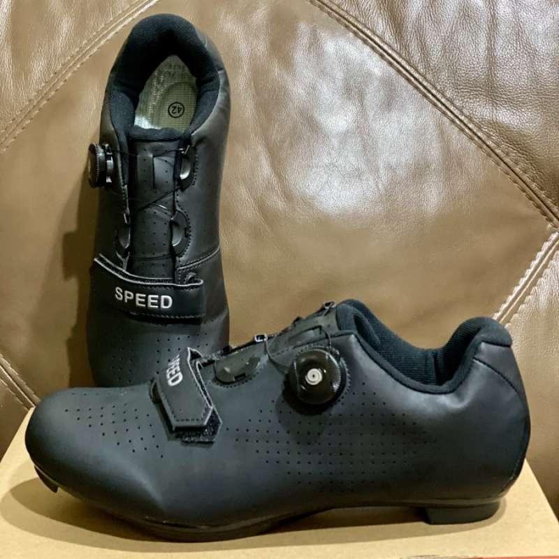 Promo Sepatu Sepeda Speed Multi Cleat Road Bike Mtb Warna Hitam Diskon ...