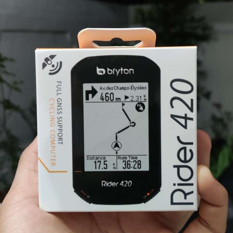 Promo Speedometer Sepeda Roadbike Mtb Bryton Rider 420 With Barfly ...