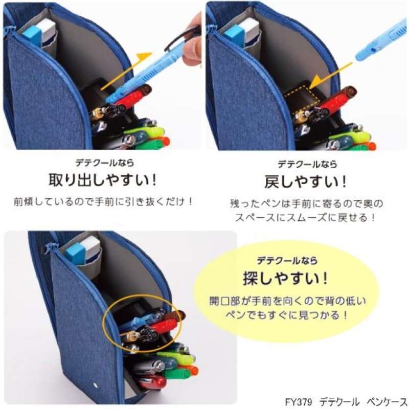 Jual Raymay Detecool Pencil Case Pen Stand Kotak Pensil Alat Tulis ...