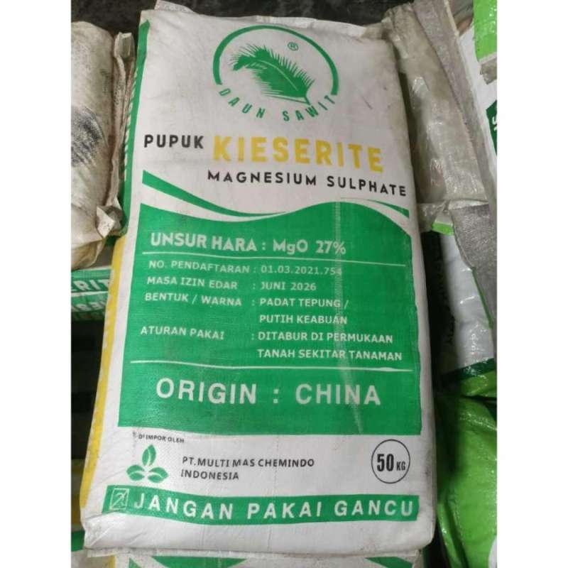 Jual Pupuk Kieserit 50 Kg Terbaik Mei 2026 - Harga Murah & Gratis ...