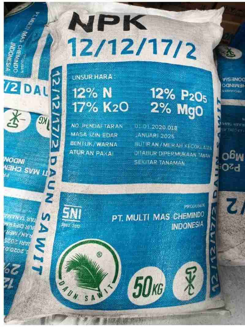 Jual Pupuk Npk 12.12.17.2 50kg Di Seller Inti Pertanian - Sampali, Kab. Deli Serdang | Blibli