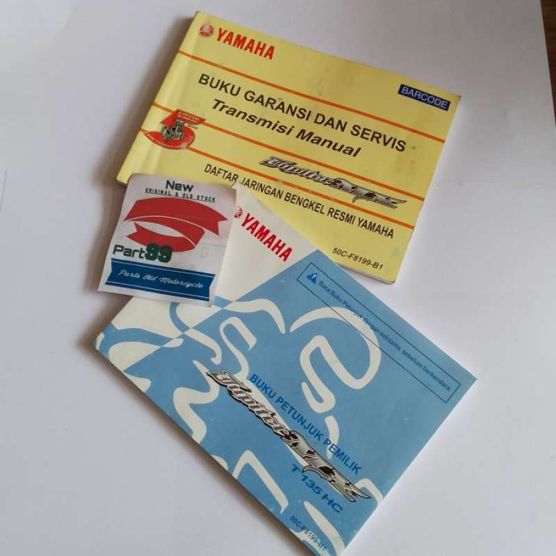 Jual Buku Petunjuk Pemilik Service Yamaha Jupiter Mx Original Di Seller Regstore - Cengkareng ...