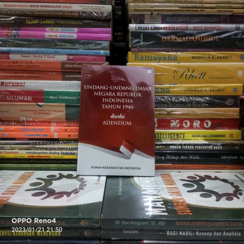 Jual Original Undang-undang Republik Indonesia Tahun 1945 Disertai ...