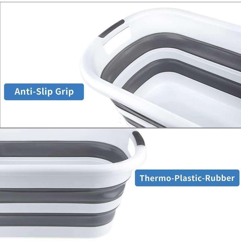 Jual Mihome Ember Lipat Baskom Laundry Bucket Collapsible 40l Fb4610 ...