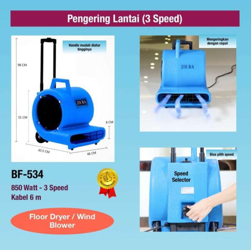 Promo Floor Dryer (wind Blower) Terbaru Diskon 4% Di Seller Haveart - Kebon Kacang, Kota Jakarta ...