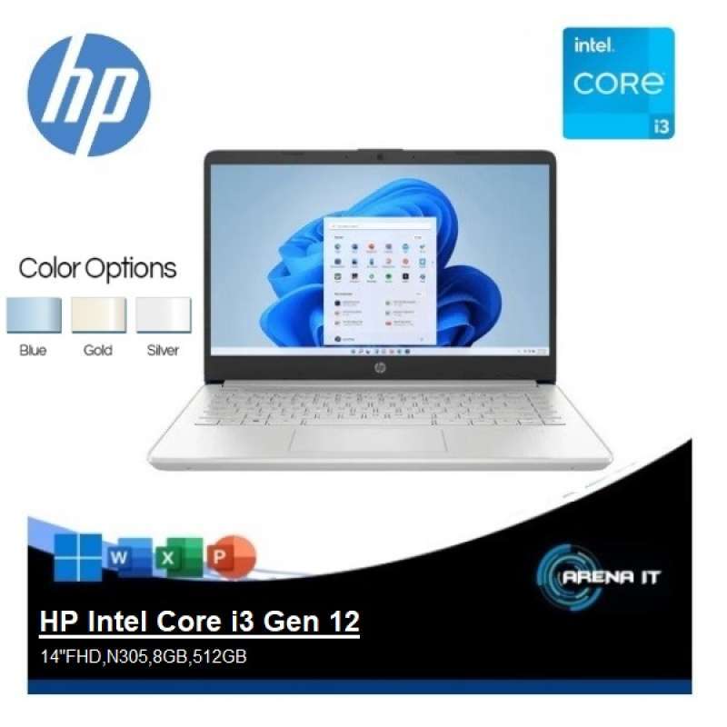 Promo Laptop Hp Intel Core I3 - N305/ Fhd/ 8gb/ 512gb/ Windows 11 ...