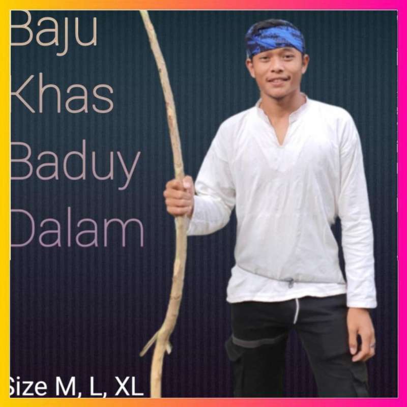 Jual Baju Khas Baduy Dalam Tenunan Asli Suku Baduy - L Di Seller Wd ...