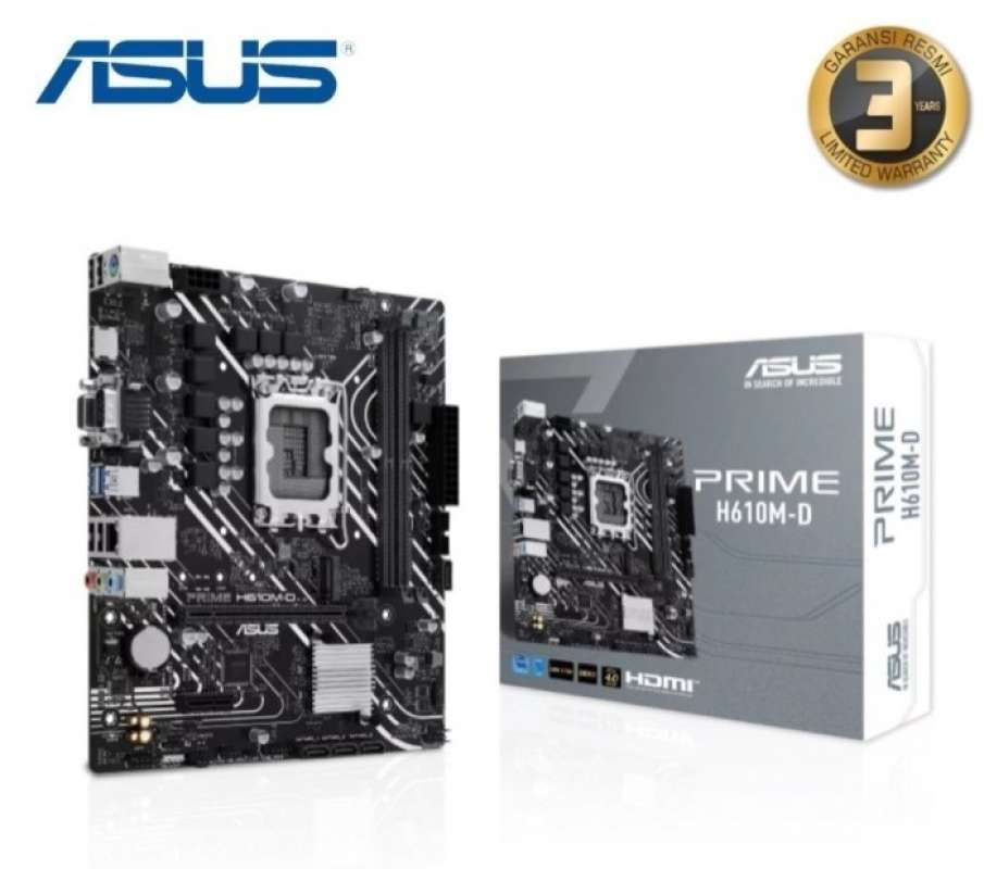 Jual Motherboard Asus Prime H610m D D5 Ddr5 Motherboard Intel Lga 1700 Di Seller Inoti Official ...