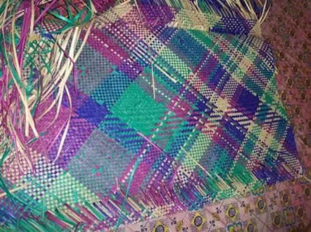 Promo Tikar Pandan, Halus, Motif Berwarna. Ukuran 200 X 130 Cm ...