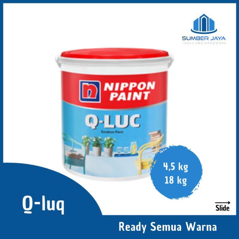 Jual Cat Tembok Nippon Paint Q-luc Semua Warna Ada | Qluc - 4,5 Kg 1131 ...
