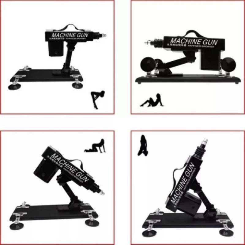 Jual Adult Erotic Machine Gun Telescopic Mesin Cyclone Naik Turun Dildo ...