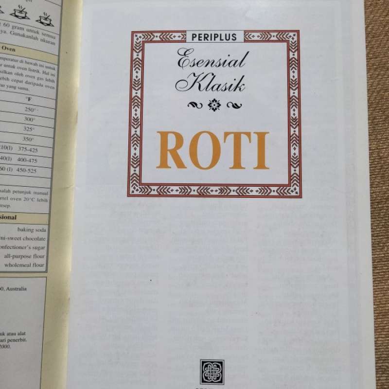 Jual Majalah Resep Makanan Â€œesensial Klasik Rotiâ€ (q) Di Seller ...