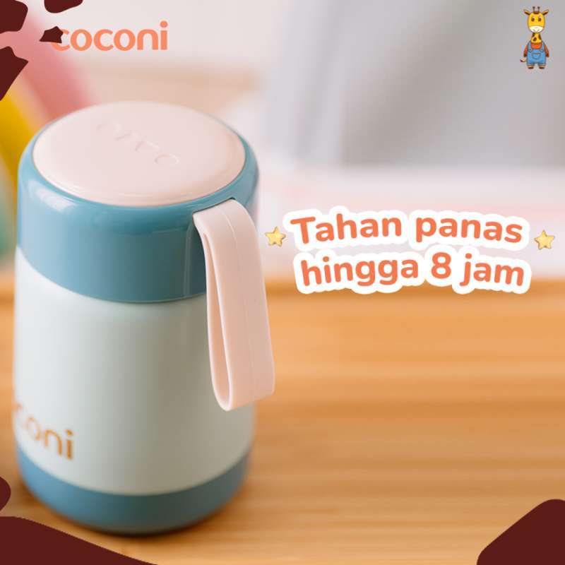 Jual Coconi Thermal Food Jar Thermos 300ml - Termos Makan Sup Mpasi ...