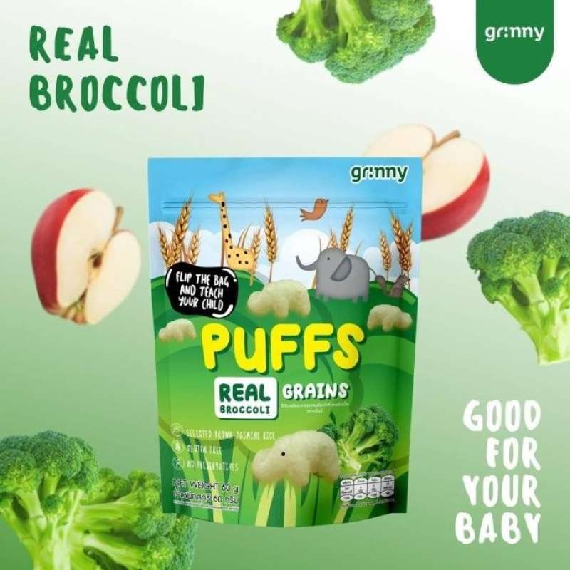 Jual Grinny Puffs - Snack Anak Bayi - Cemilan Anak (1tahun+) Di Seller ...