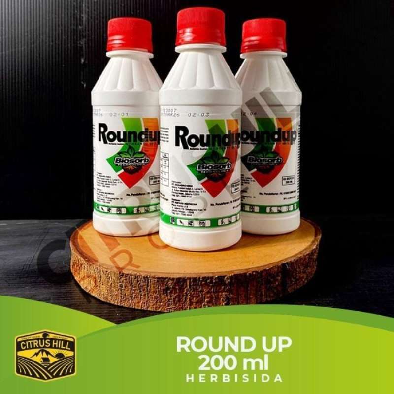 Jual Round Up 1 Liter - Roundup - Racun Rumput - Herbisida - Pembasi ...