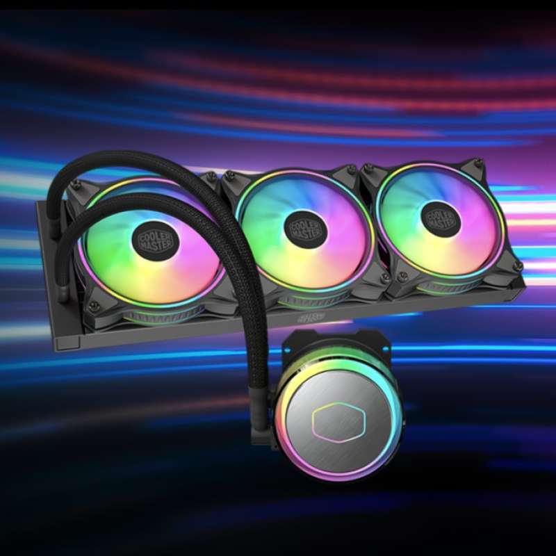 Promo Coolermaster Masterliquid Ml360 Illusion Liquid Aio Cpu Water ...