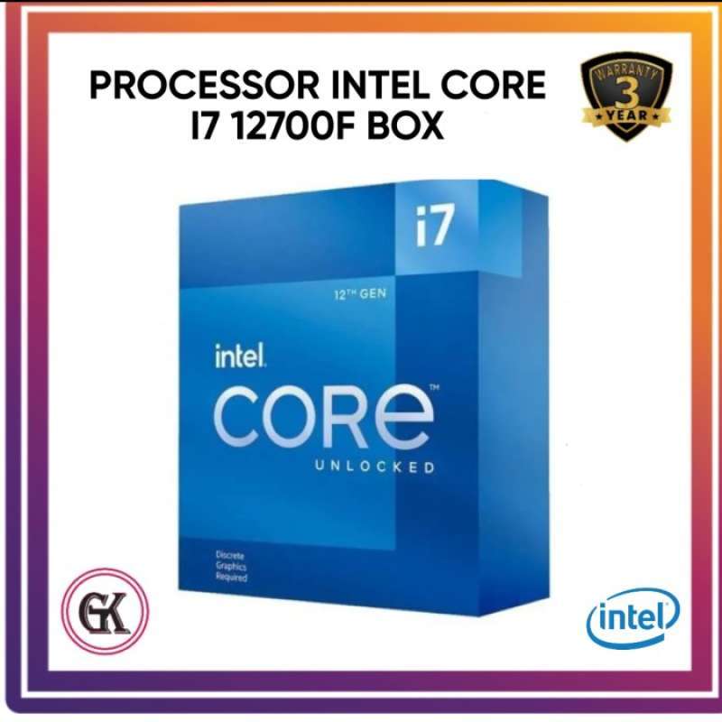 Promo Cessor Intel Core I7 12700f Box 2.10 Ghz Socket 1700 Diskon 23% ...