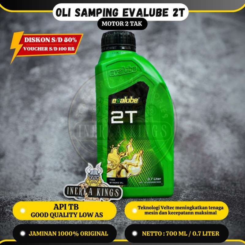 Jual Oli Samping Evalube Motor 2 Tak 700ml Original Di Seller Inerka ...