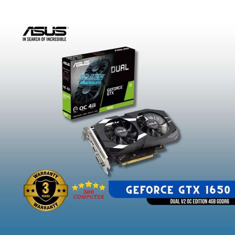 Promo Vga Geforce Gtx 1650 Dual V2 Oc Edition 4gb Gddr6 Diskon 23% Di Seller Scrollbox Store ...