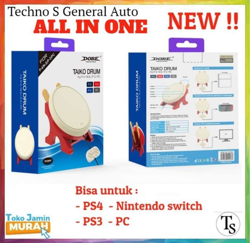 Jual Taiko Drum For Nintendo Switch - Drum Taiko Nintendo Switch New ...