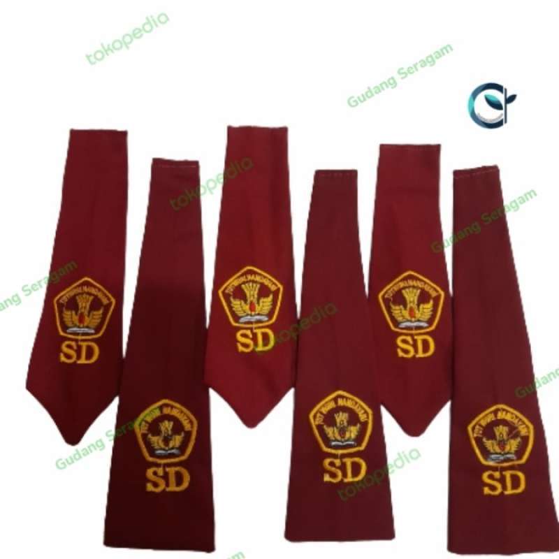 Jual Dasi Sd Merah Laki Laki Dan Perempuan Tali Karet - Laki Laki Di ...