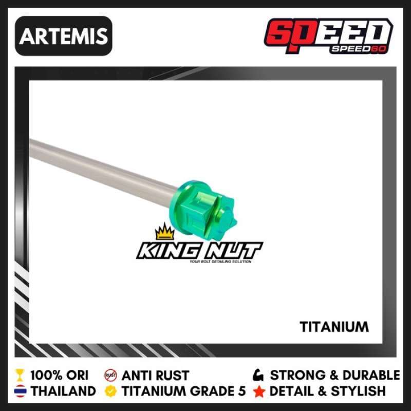 Promo Titanium Probolt As Roda Ninja Belakang Grade 5 King Nut Terbaru ...