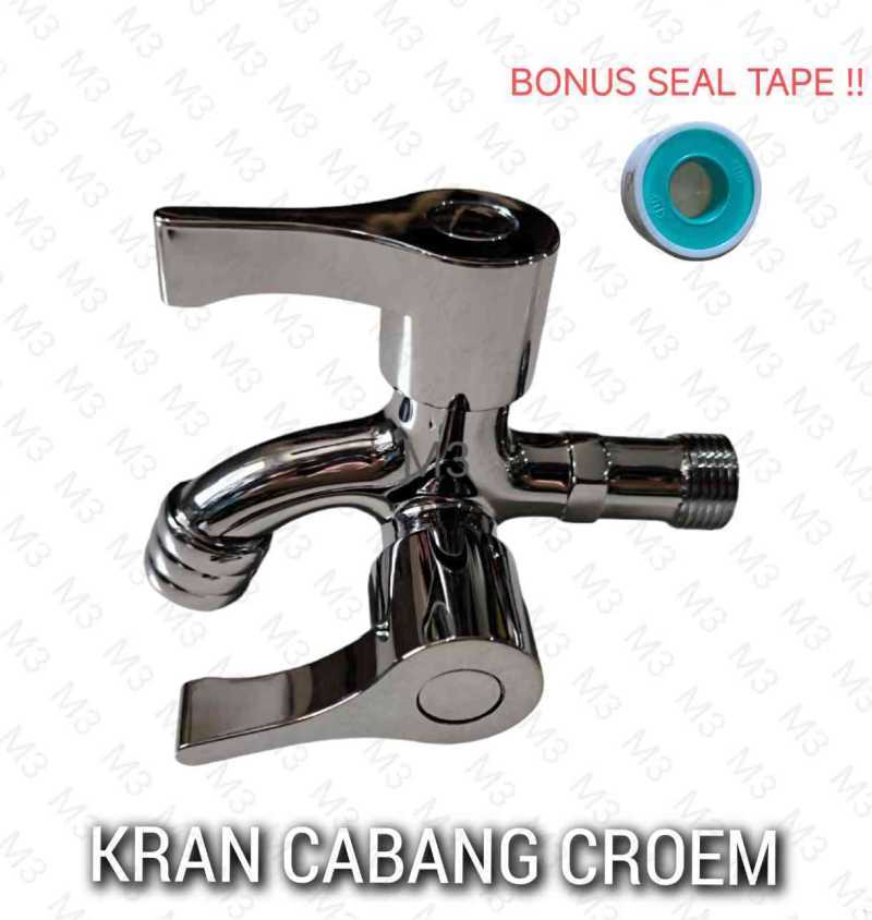 Jual Keran Air Cabang/keran Double/kran Mandi/keran Shower Mandi Croem ...
