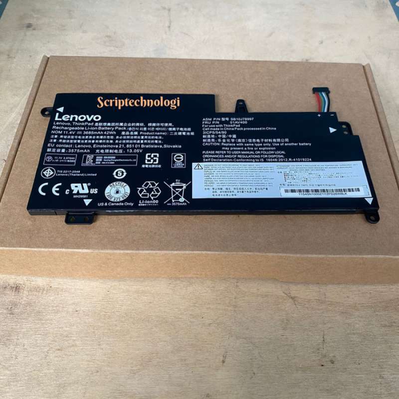 Promo Baterai 13 S2 01av435 01av400 01av401 Sb10k97592 Diskon 23% Di ...