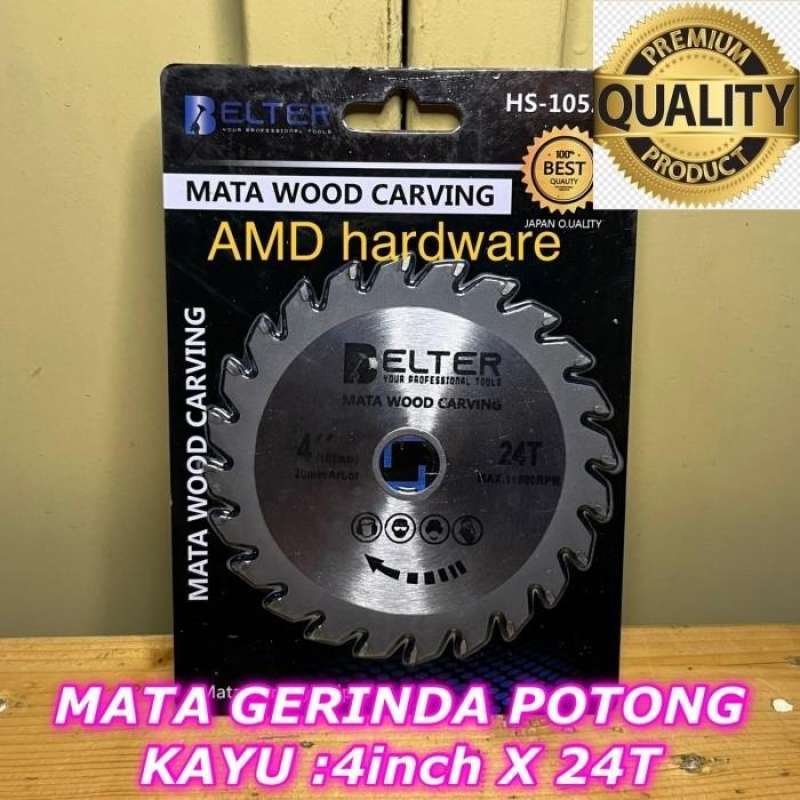 Jual Mata Gerinda Potong Kayu Triplek 4 Inch 24t 40t Wood Carving Saw ...